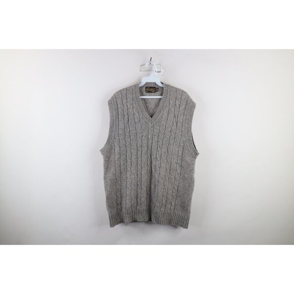 Vintage | Sweaters | Vintage 7s Streetwear Mens 2xlt Wool Blend Chunky ...